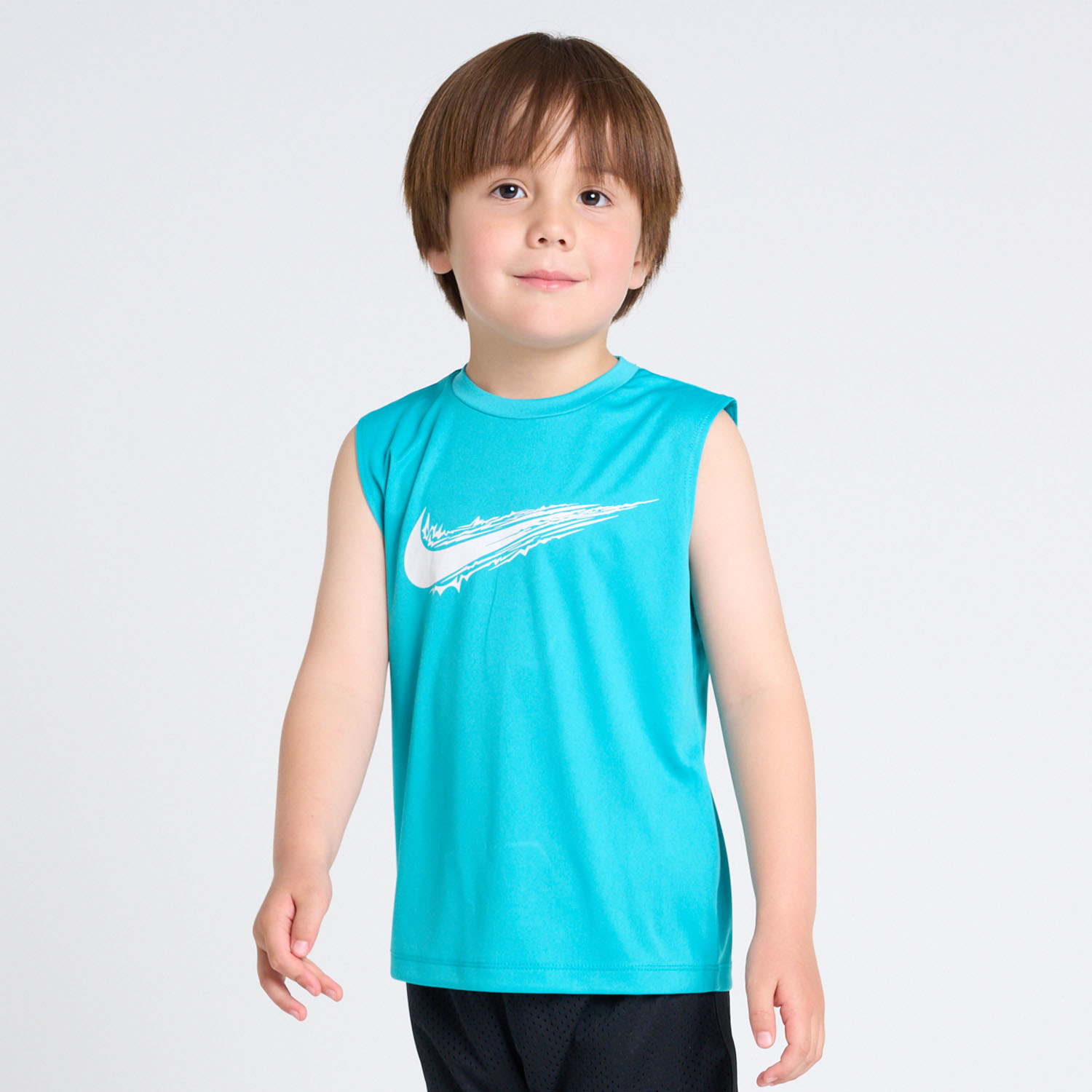 Nike（ナイキ）｜キッズ(105-120cm) Tシャツ NIKE(ナイキ) NKB B NK DF MULTI SLVS TOP HBR アイテム詳細｜ROOKIE KIDS（ルーキー ...
